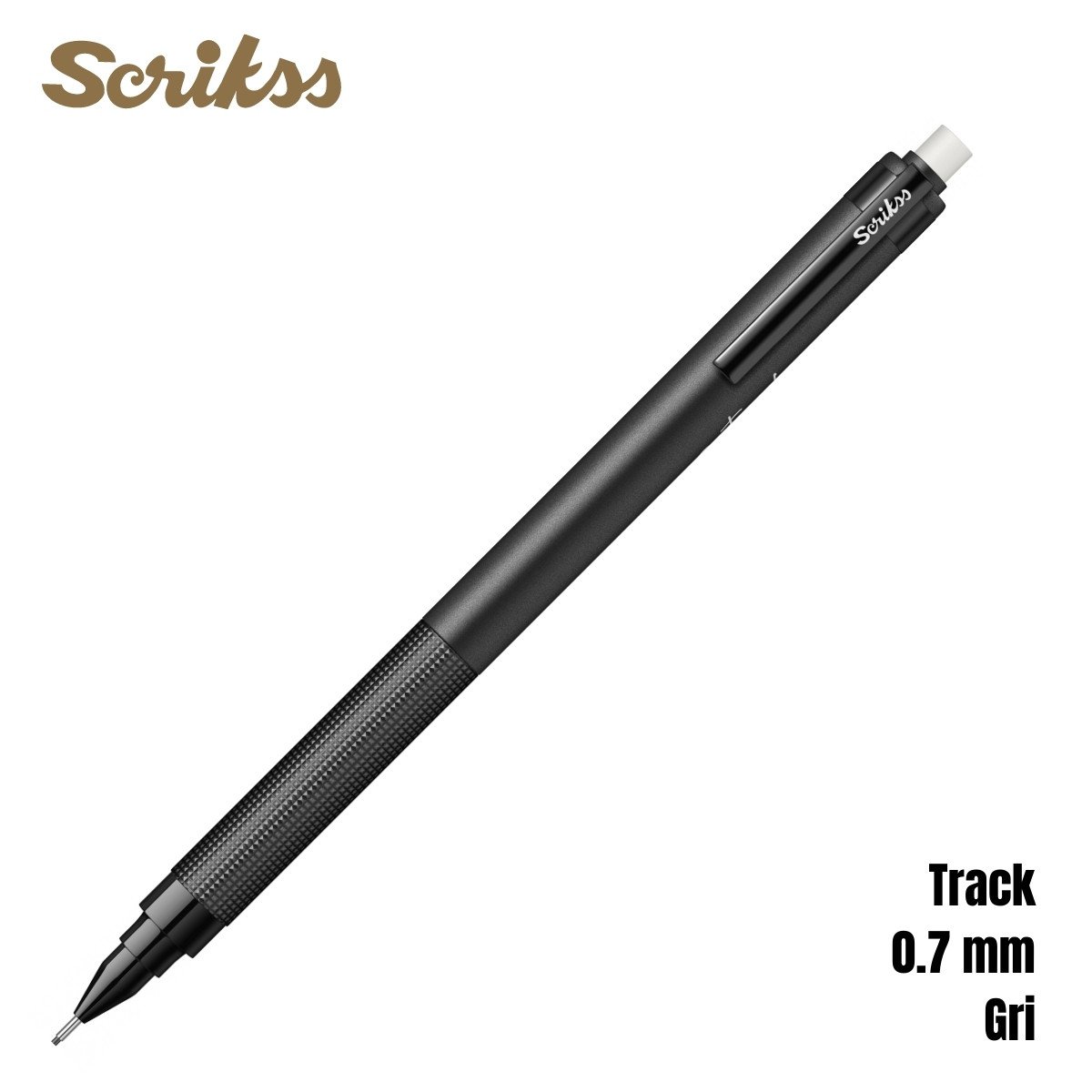 Scrikss Versatil Kalem Track 0.7mm Gri - 99,00 TL | Hakikat Kırtasiye