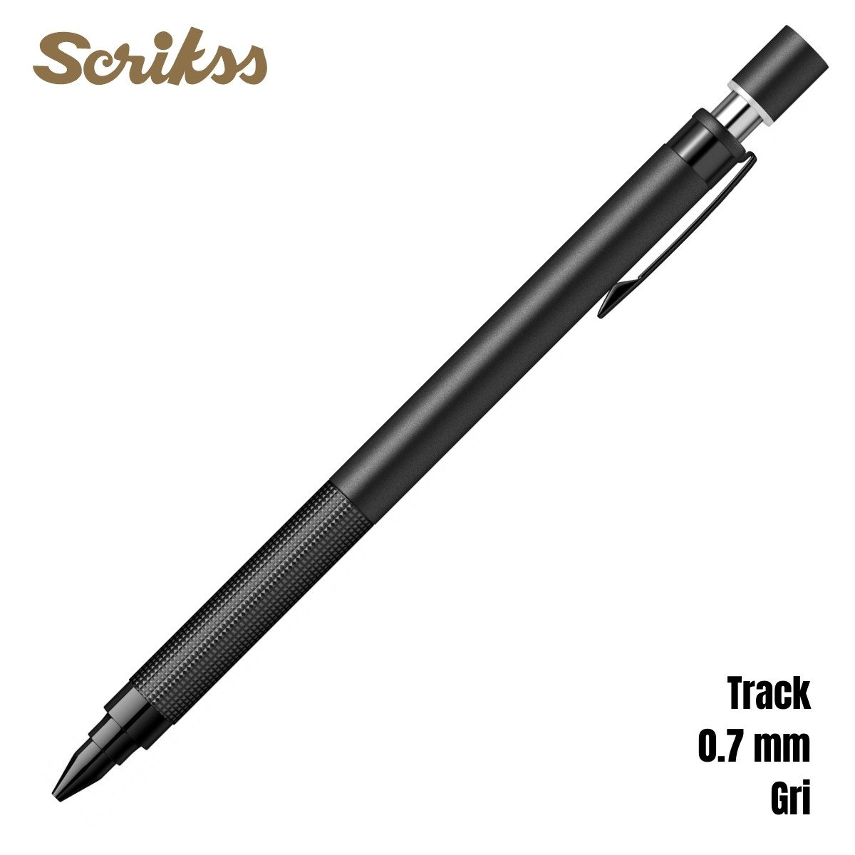 Scrikss Versatil Kalem Track 0.7mm Gri - 99,00 TL | Hakikat Kırtasiye