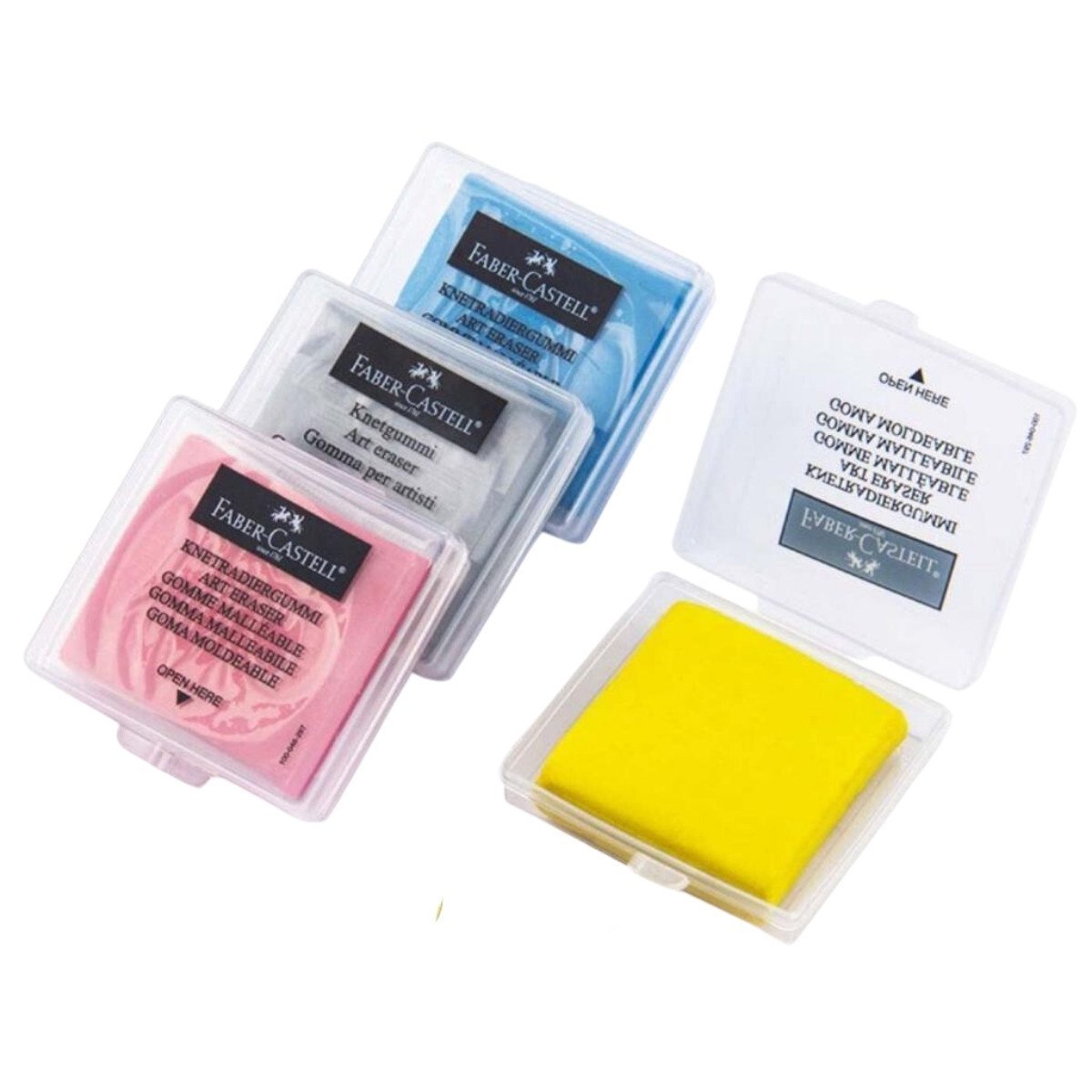 Faber Castell Plastik Kutulu Hamur Silgi Renkli - 32,00 TL | Hakikat ...