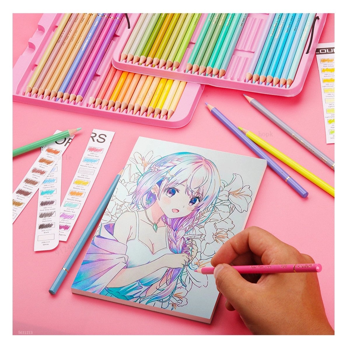 Kalour Kuru Boya Kalem Seti Metal Kutu 120li - 2.950,00 TL | Hakikat ...