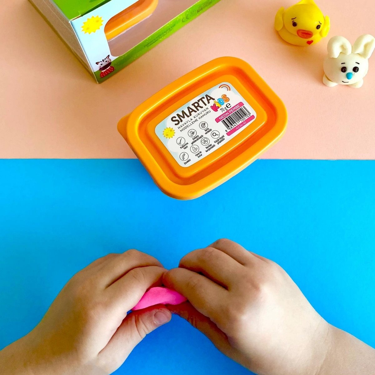 Smarta Kids Modelleme Hamuru 70gr Beyaz - 110,00 TL | Hakikat Kırtasiye