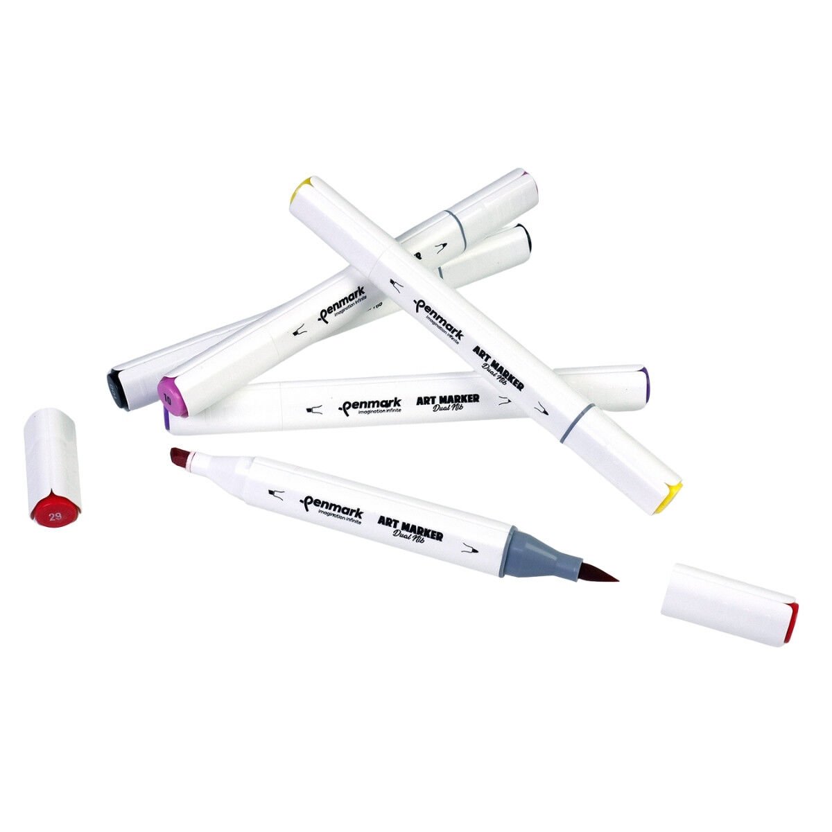 Penmark Çift Uçlu Art Marker Seti 72li - 2.350,00 TL | Hakikat Kırtasiye