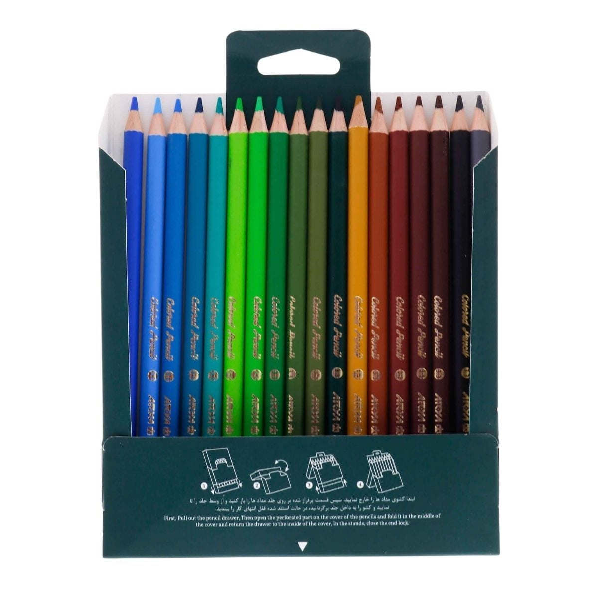 Arya Artist Profesyonel Kuru Boya Kalem Seti 36lı - 715,00 TL | Hakikat ...